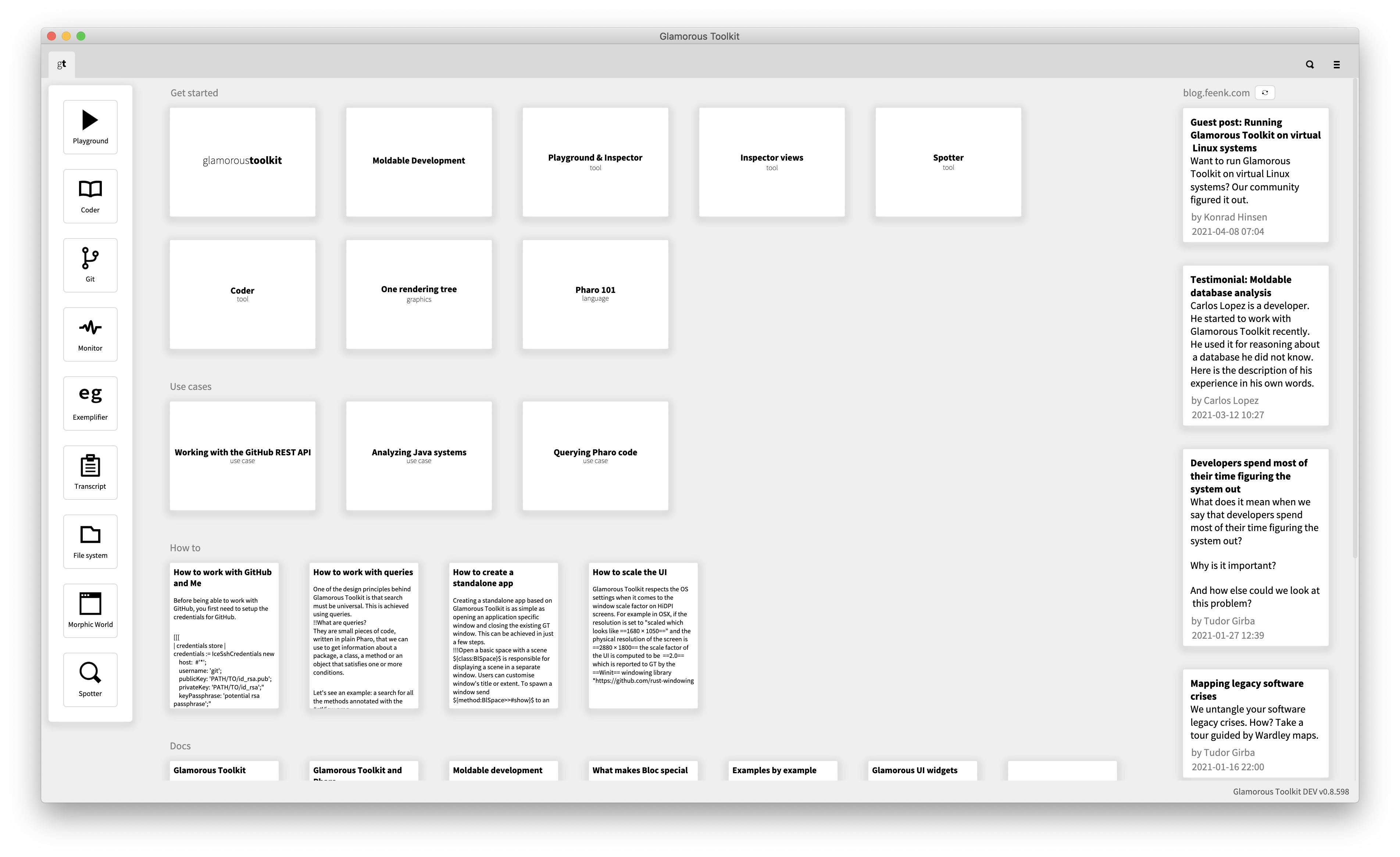 Rework the slideshows · Issue #1877 · feenkcom/gtoolkit · GitHub