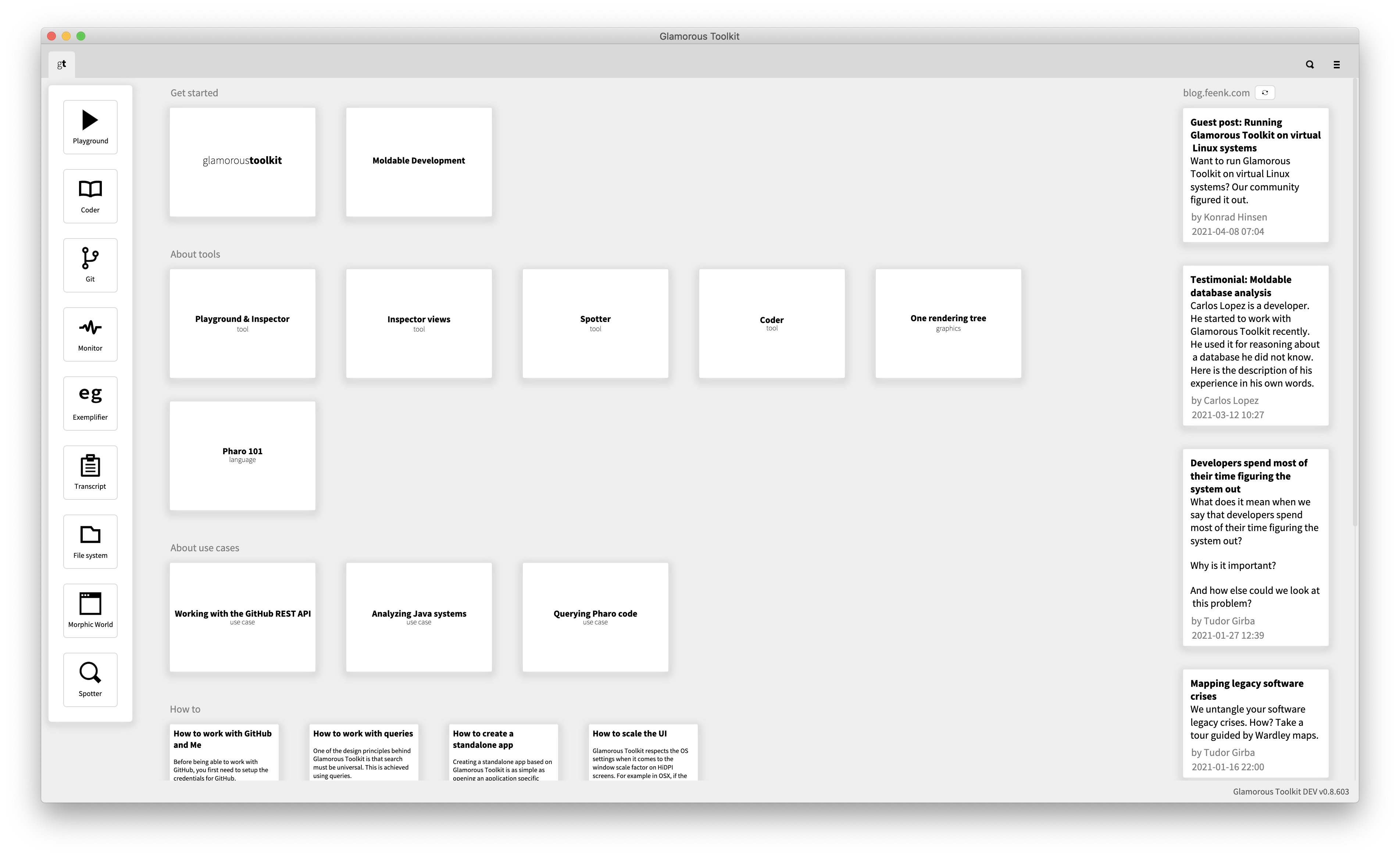 Rework the slideshows · Issue #1877 · feenkcom/gtoolkit · GitHub