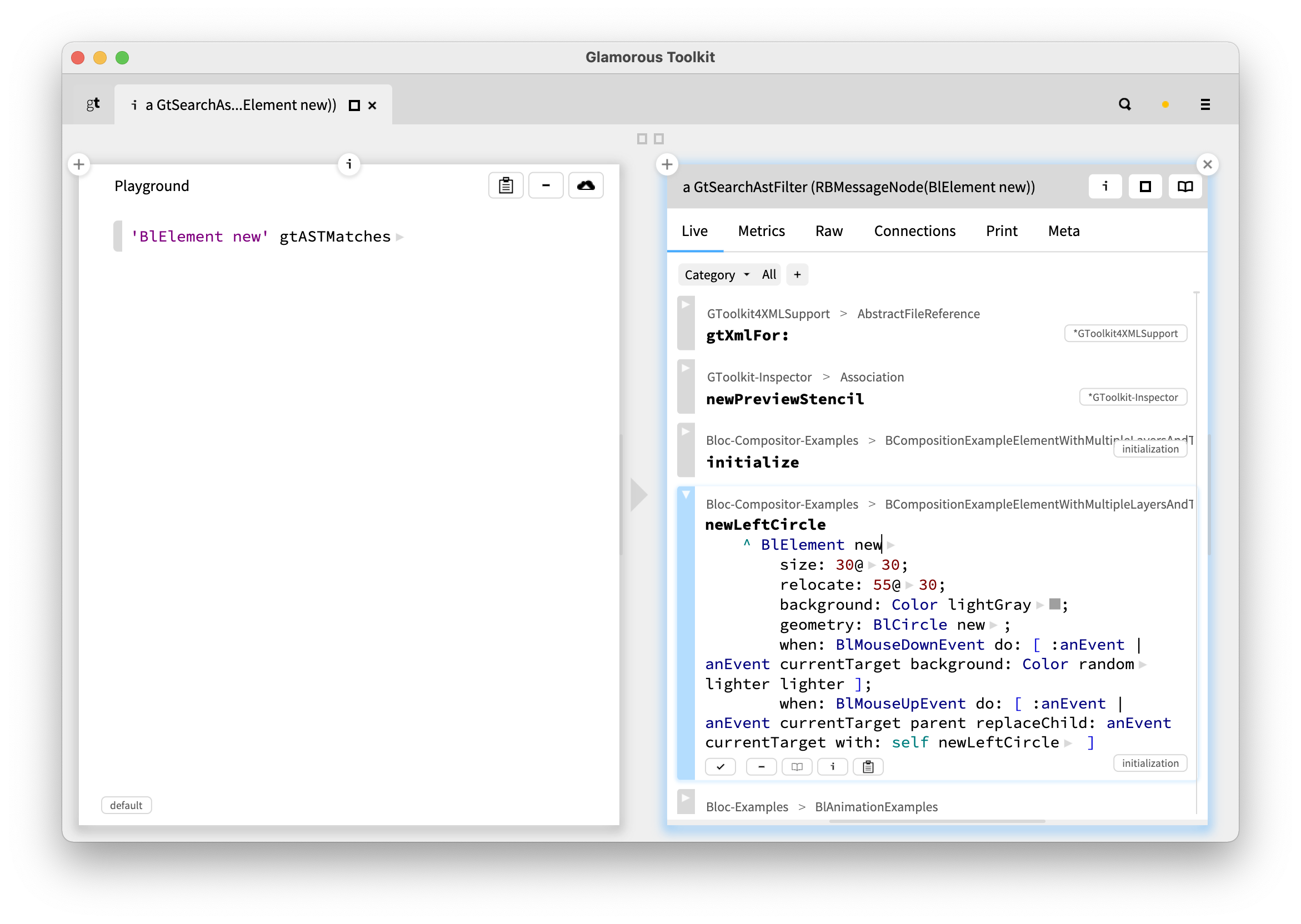 Filter highlighting does not work for AST matches and for class references · Issue #2130 ...