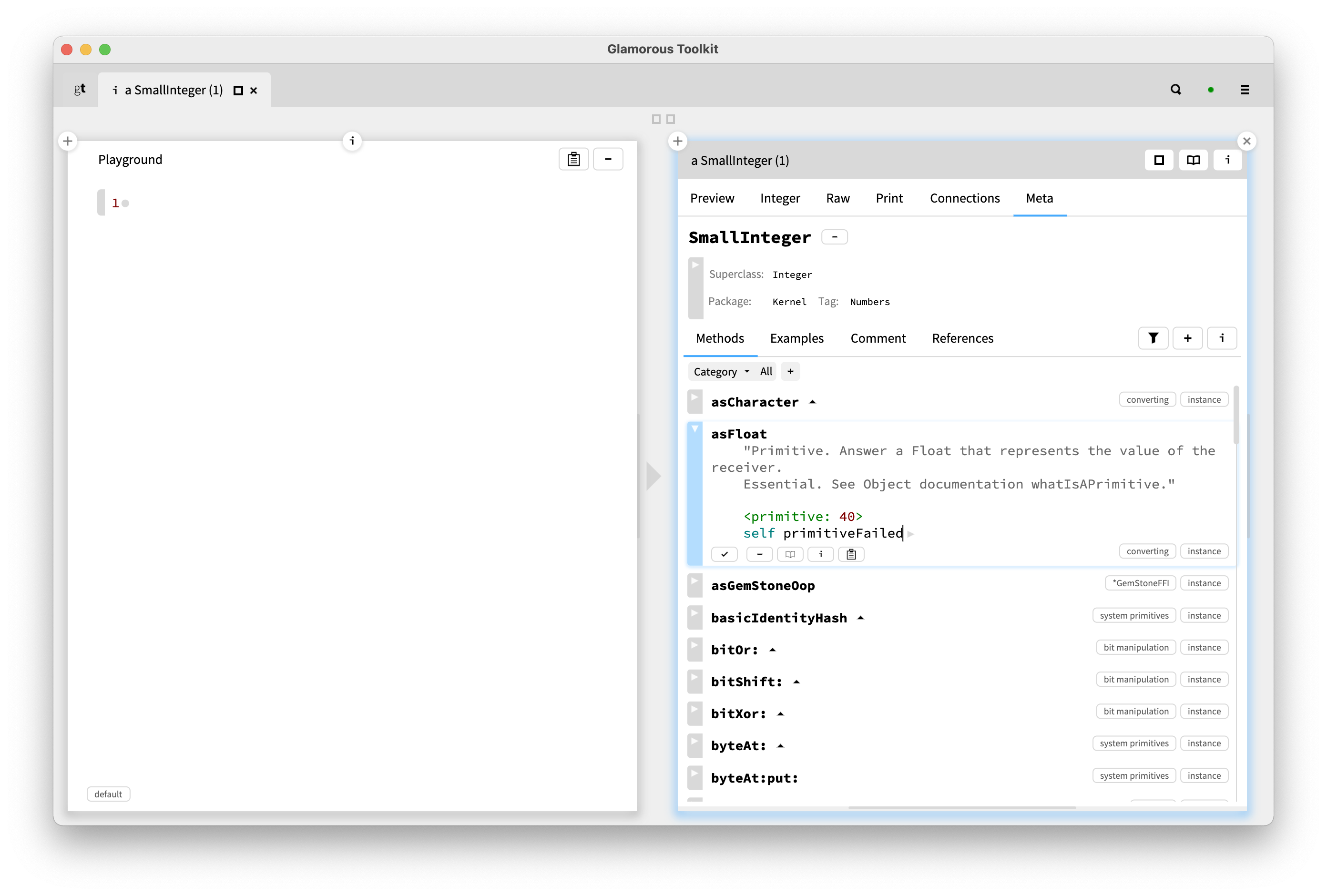 selfObject is not populated in the method coder when in the inspector · Issue #2255 · feenkcom ...