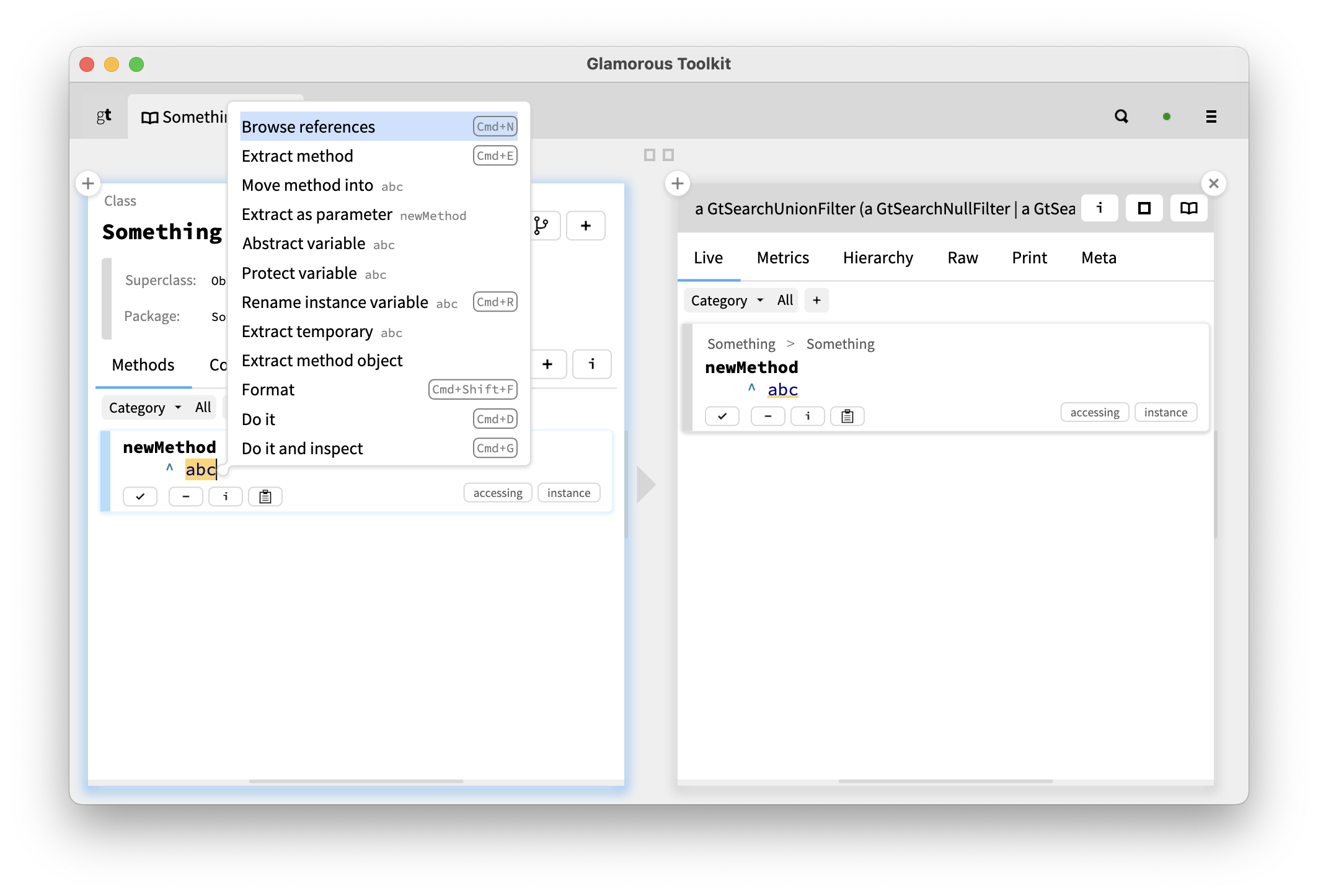 Add Context Menu Entry For Instvar References · Issue 2911 · Feenkcomgtoolkit · Github