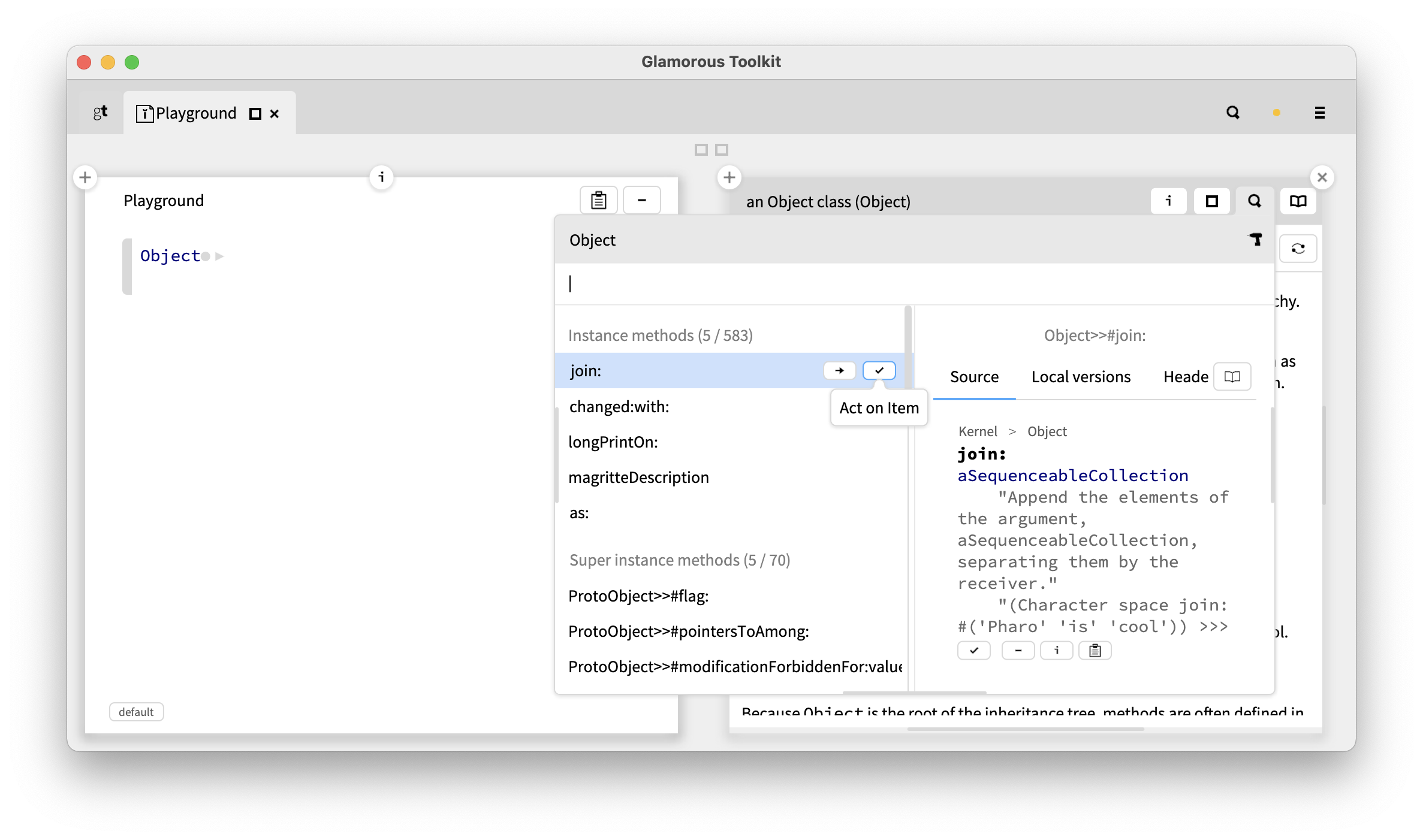 Object-specific spotters open results in a new space · Issue #2847 · feenkcom/gtoolkit · GitHub