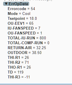 All OpData not displayed but ErrorOpData contains all · Issue #89 · absalom-muc/MHI-AC-Ctrl · GitHub