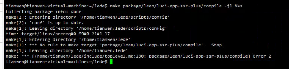 云编译R2S最新固件时出现警告提示:luci-app-ssr-plus缺少依赖luci-lib-ipkg · Issue #9493 ...