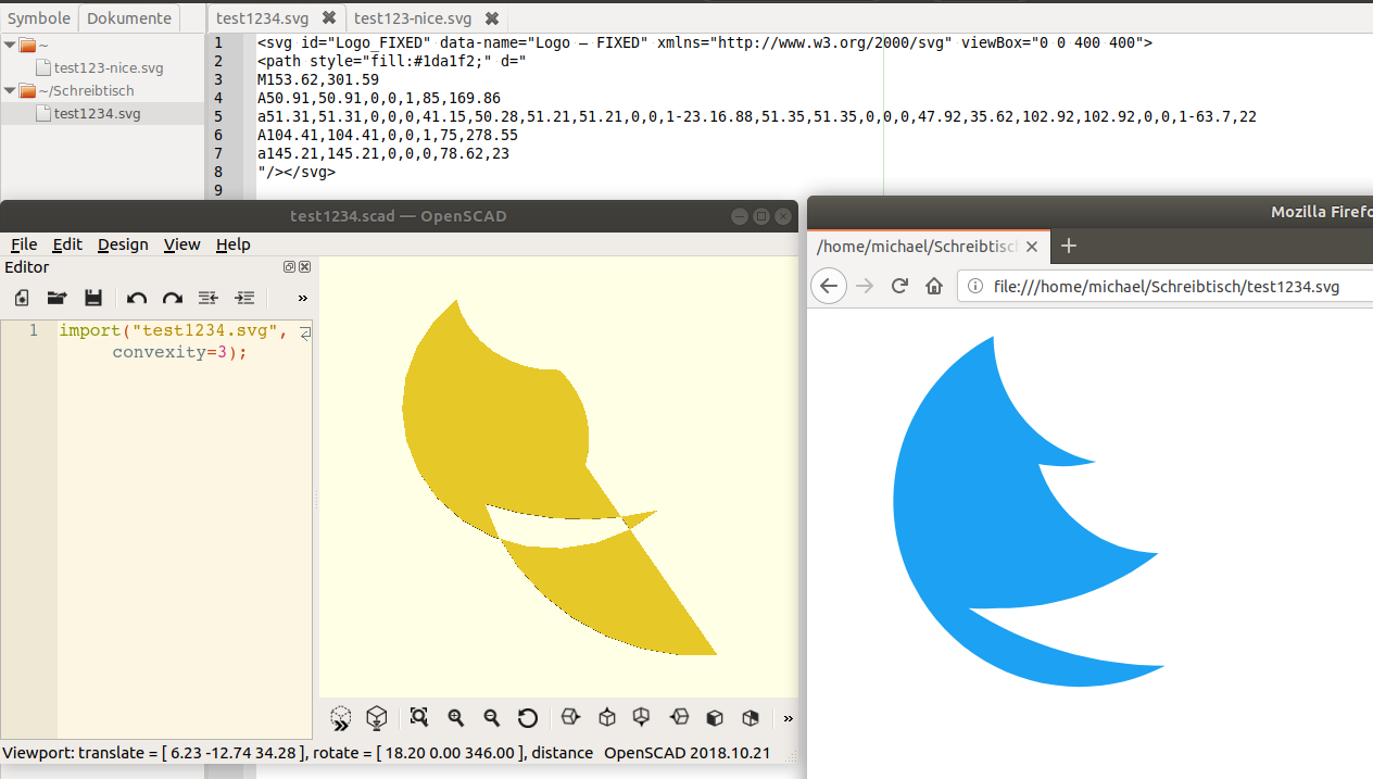 Wrong shapes for some SVG paths · Issue #2528 · openscad/openscad · GitHub
