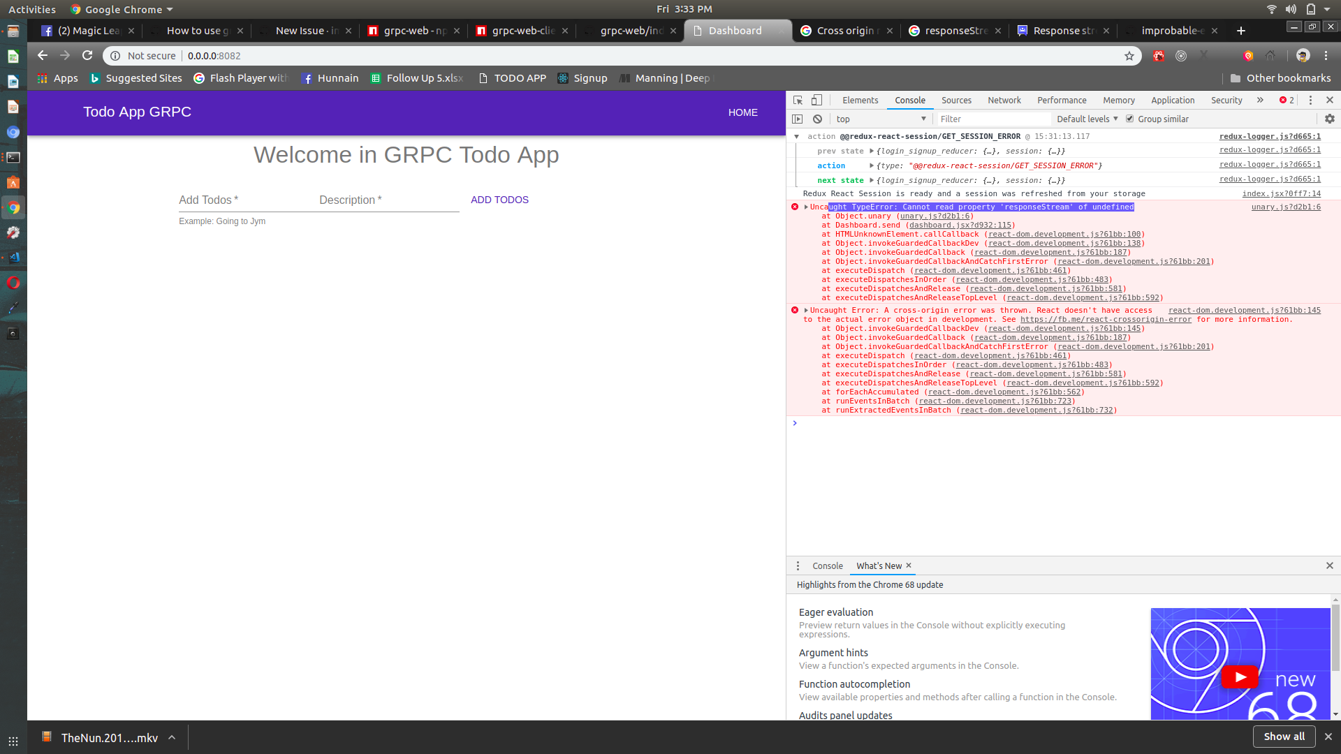 In grpc.unary the browser error shoe responsestream is not defined · Issue #250 · improbable-eng ...