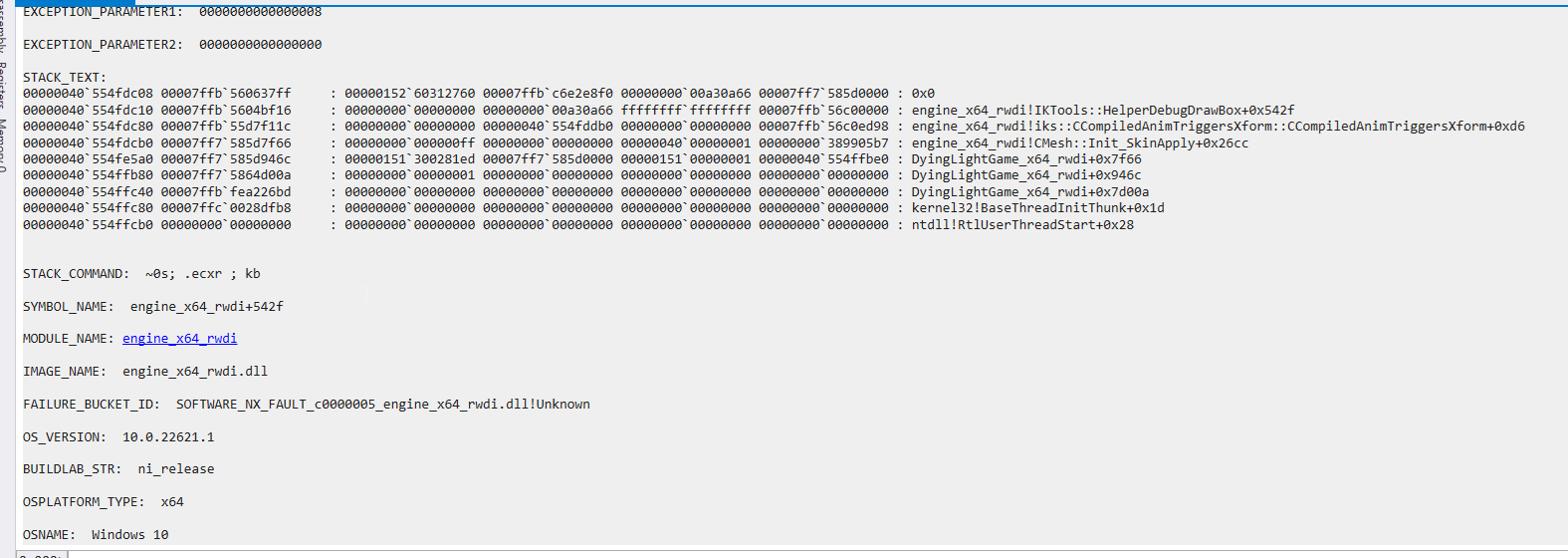 Crashes on Dying Light 2 · Issue #65 · ThirteenAG/Ultimate-ASI-Loader · GitHub