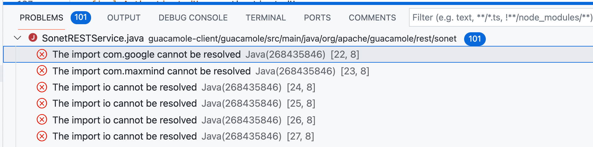 Java Remote SSH Go To Definitions Not Working · Issue #901 · microsoft/vscode-java-pack · GitHub