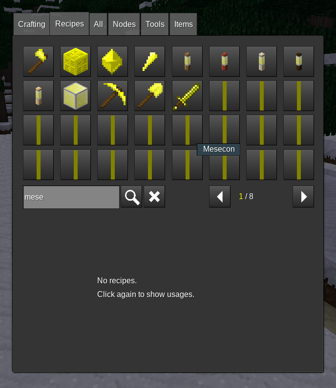 recipes tab shows not_in_creative_inventory grouped items · Issue #2843 ...