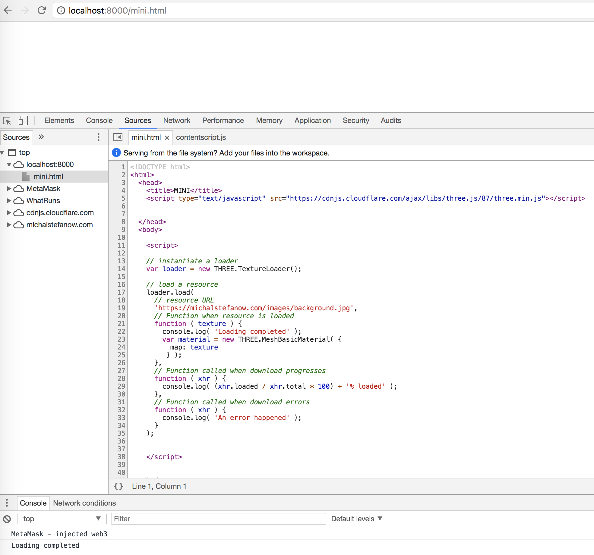 TextureLoader progress callback regression between v83 and v84 · Issue ...