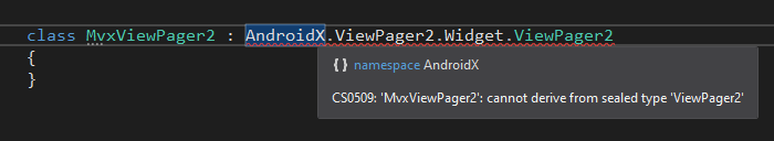 ViewPager2 is sealed · Issue #133 · dotnet/android-libraries · GitHub