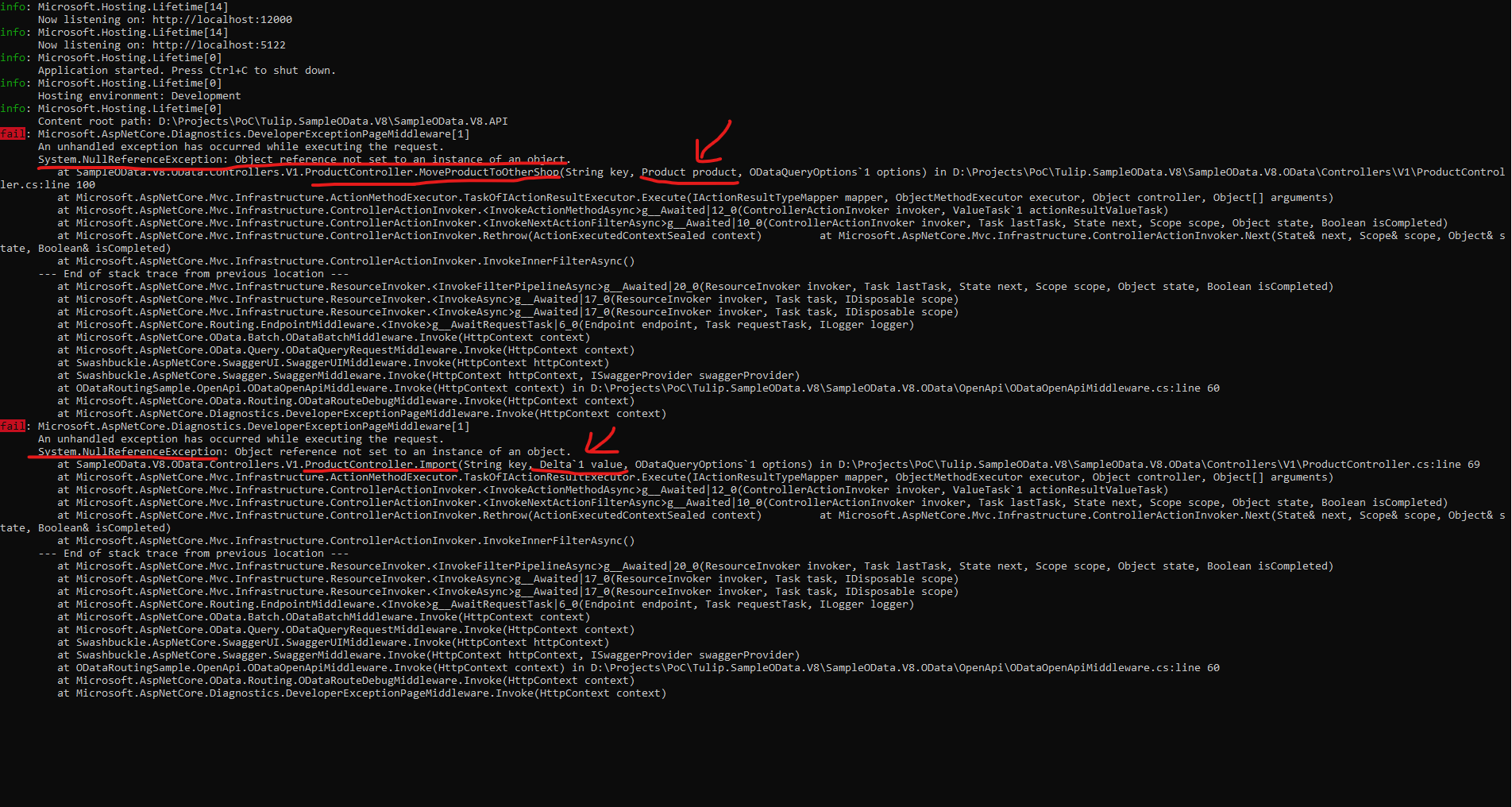 Cannot use either `[FromBody] Foo entity` or `[FromBody] Delta entity` with `[HttpPost]` method ...