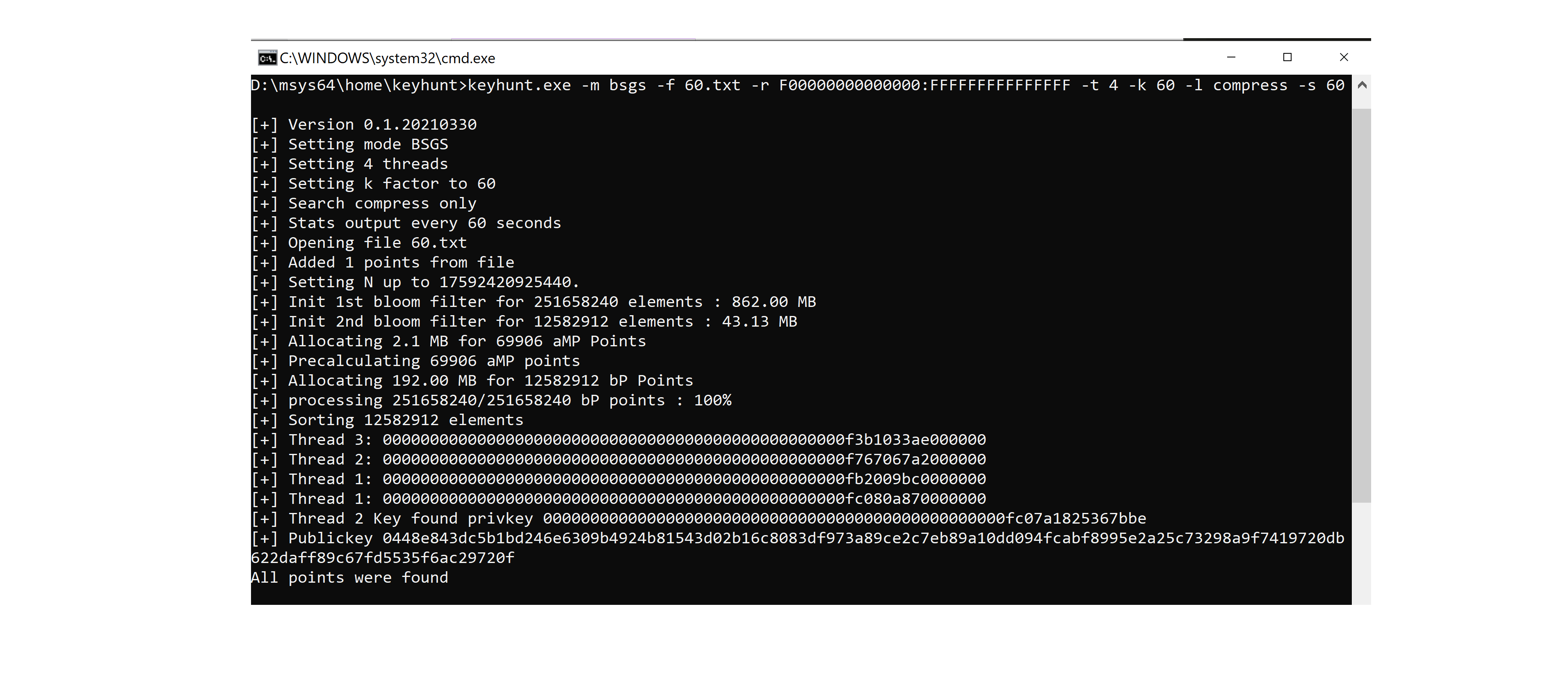 Windows release · Issue #9 · albertobsd/keyhunt · GitHub