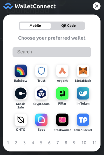 [bug] WalletConnect mobile view shows qr code instead of deeplink ...