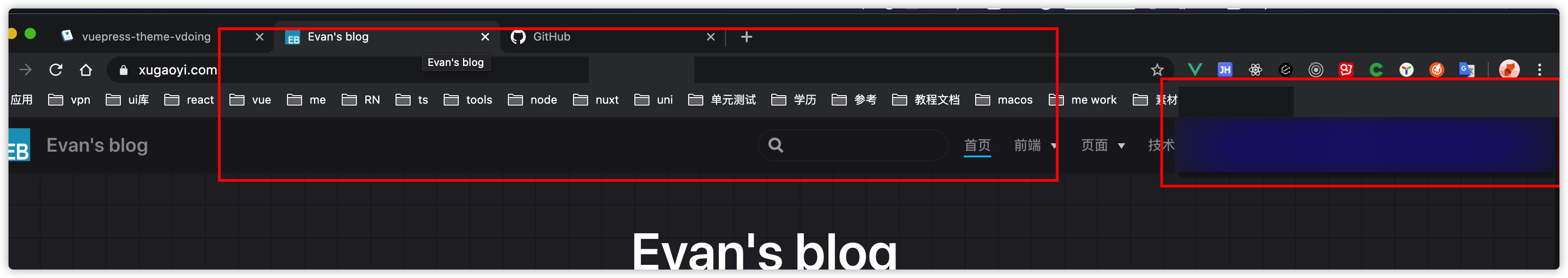 黑暗主题下存在bug · Issue #359 · xugaoyi/vuepress-theme-vdoing · GitHub
