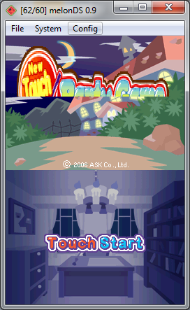 New Touch Party Game (E) - Main title corruption on OpenGL · Issue #741 · melonDS-emu/melonDS ...