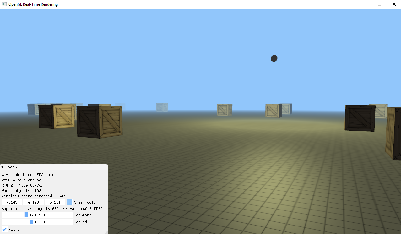GitHub - Danelido/Graphics: Real time rendering /w glfw & opengl