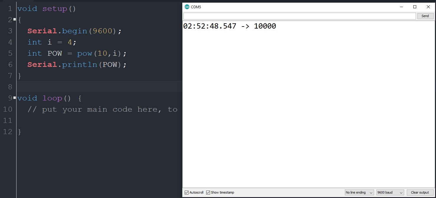Problem With Pow And Any Loop · Issue 9909 · Arduinoarduino · Github