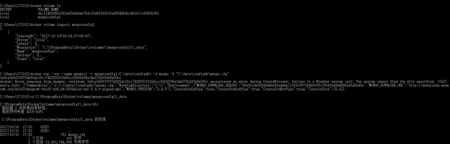 Cannot Find The Config File · Issue 206 · Docker Library Mongo · Github