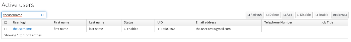 LDAP user is not added with the correct email bug is not resolved ...