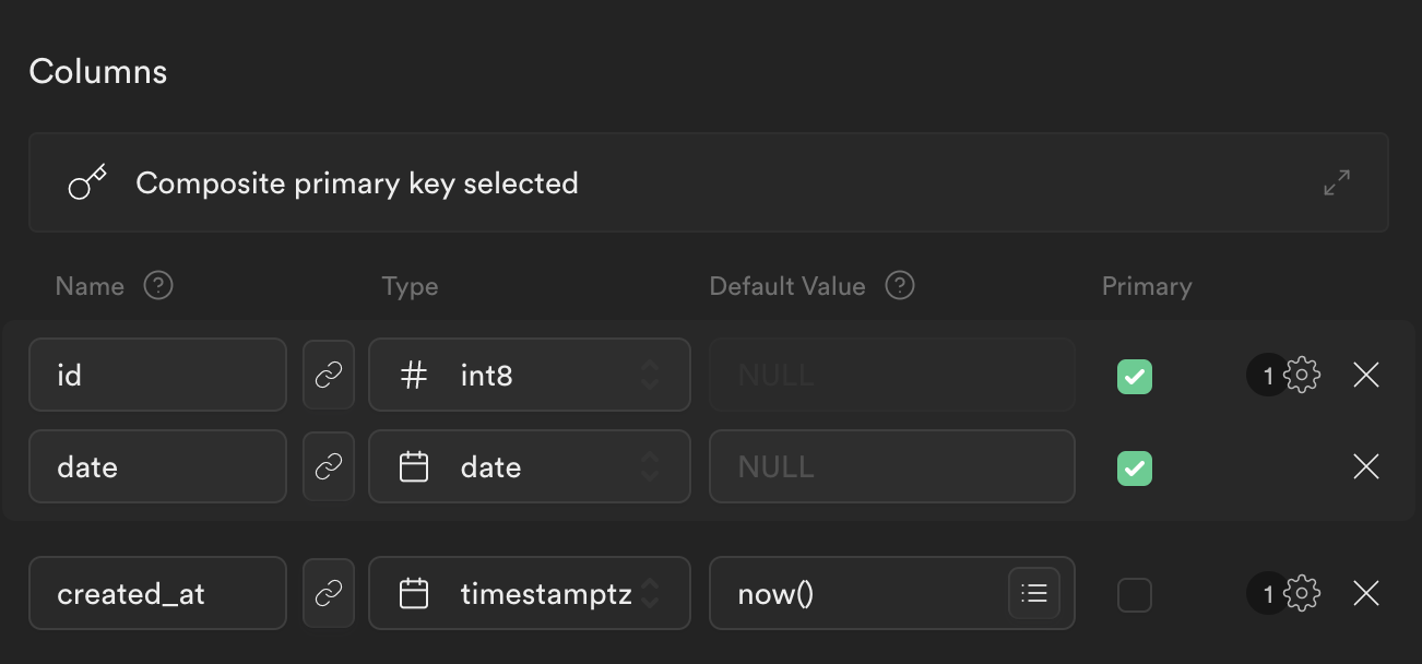 Updating a table with the table editor delete the composite foreign key constraint on the table ...