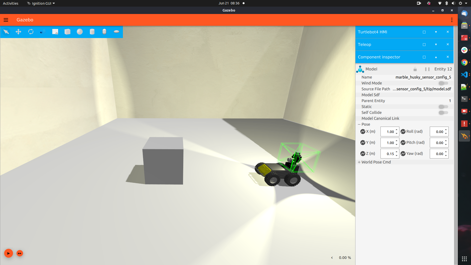 TurtleBot4Lessons/units/Unit01-ROS-2-Basics/L02-Gazebo-World/U01-L02-Empty-World.md at main ...
