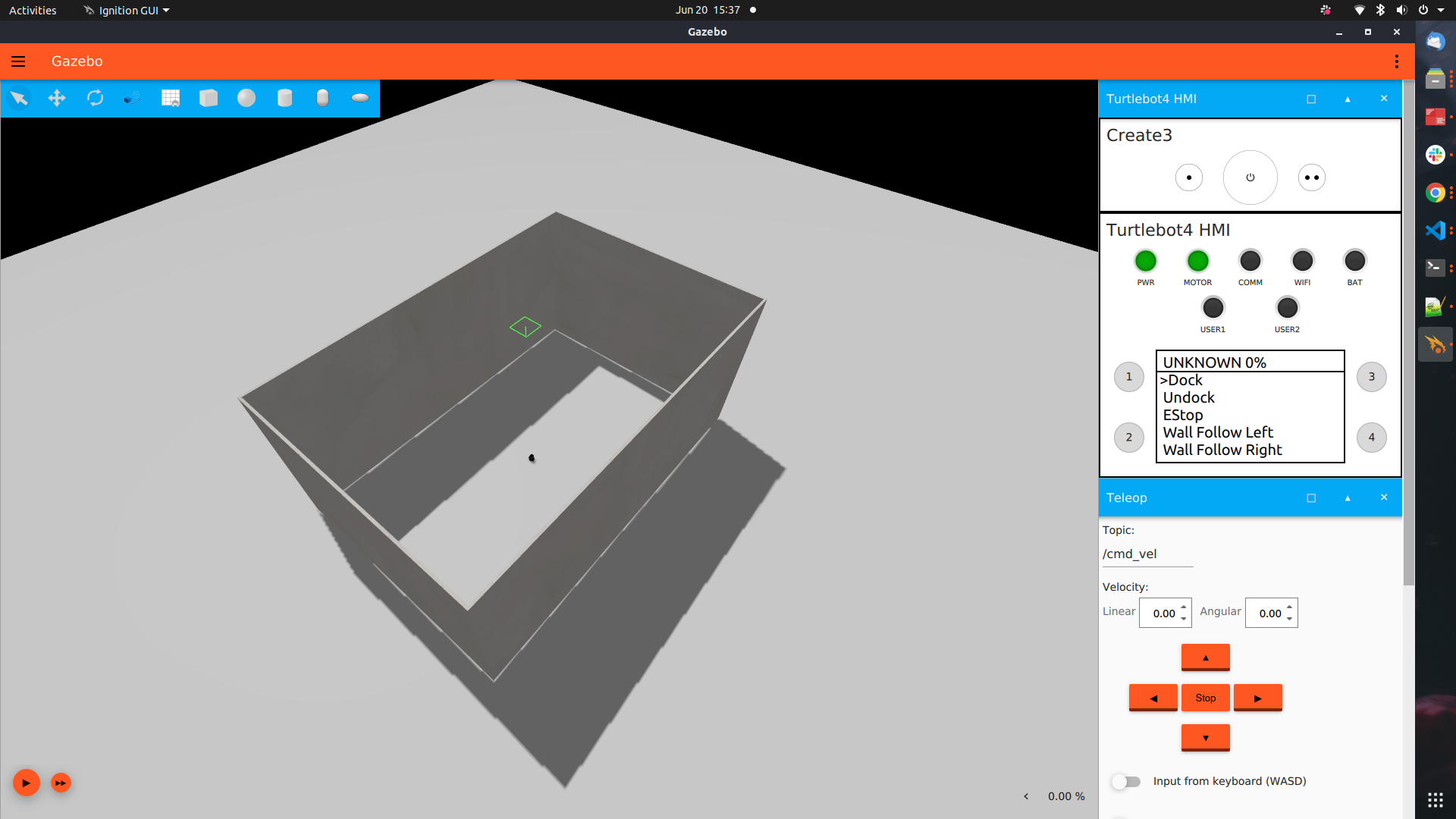 TurtleBot4Lessons/units/Unit01-ROS-2-Basics/L02-Gazebo-World/U01-L02-Empty-World.md at main ...