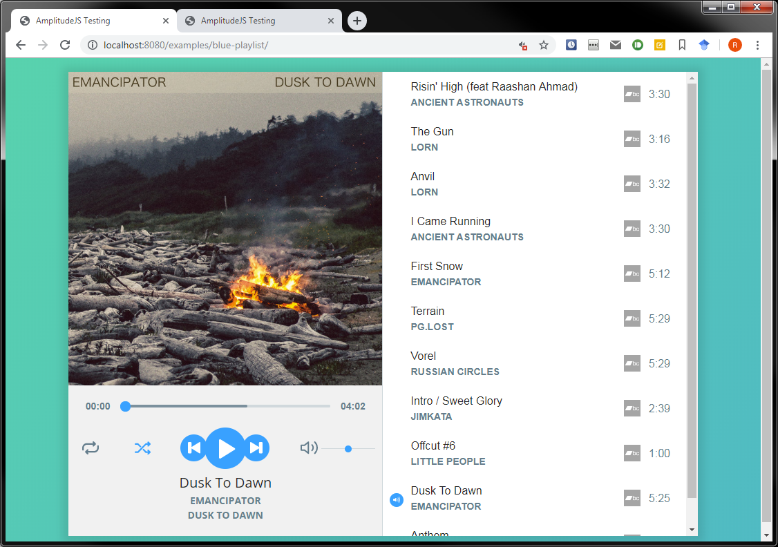Now playing and active song in playlist differ when shuffling · Issue #348 · serversideup ...