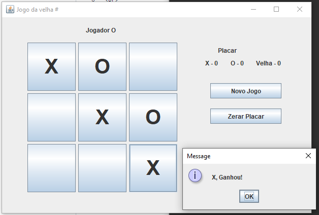 GitHub - hettore/jogoDaVelha: Jogo da velha em Java.