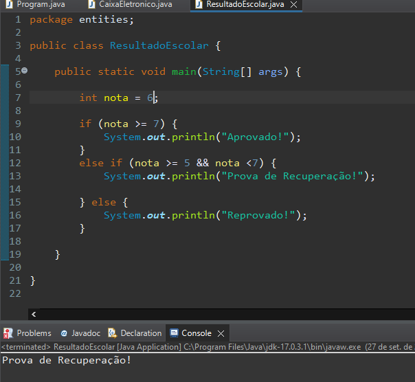 GitHub - hettore/controleDeFluxo: Introdução e estruturas Condicionais ...