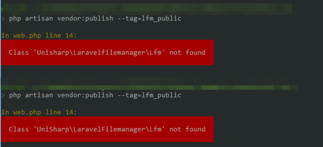 Class Unisharp\Laravelfilemanager\controllers\LfmController does not exist · Issue #625 ...