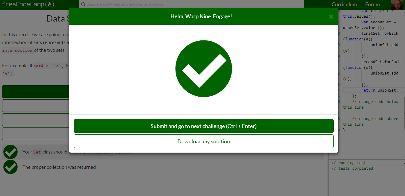 Data Structures challenges accept every solution - even without any ...