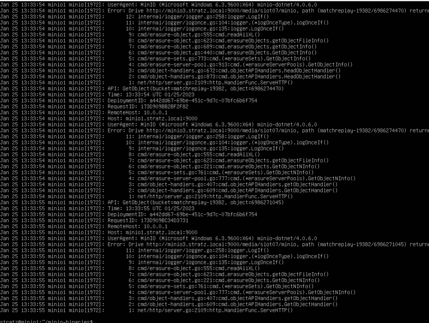 Please reduce your request rate -- Information · Issue #16469 · minio/minio · GitHub