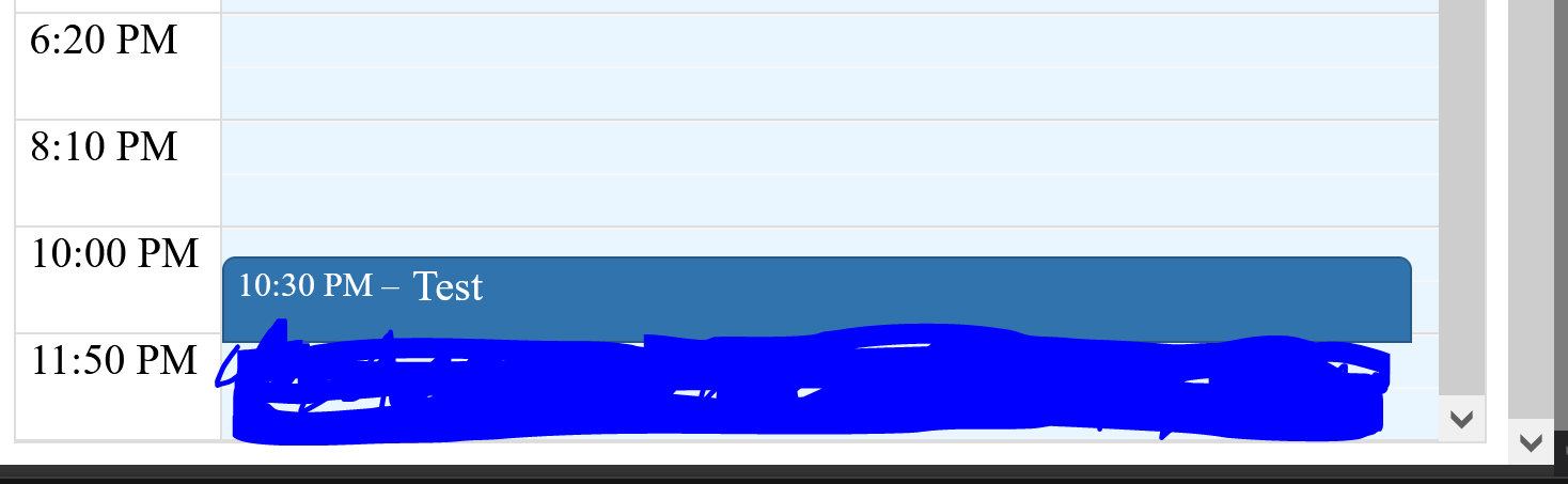 Problem with height when showMultiDayTimes is true and spesific step size is specified · Issue ...