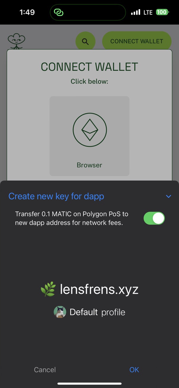 Add Cancel button to browser screens · Issue #93 · sealvault/sealvault ...