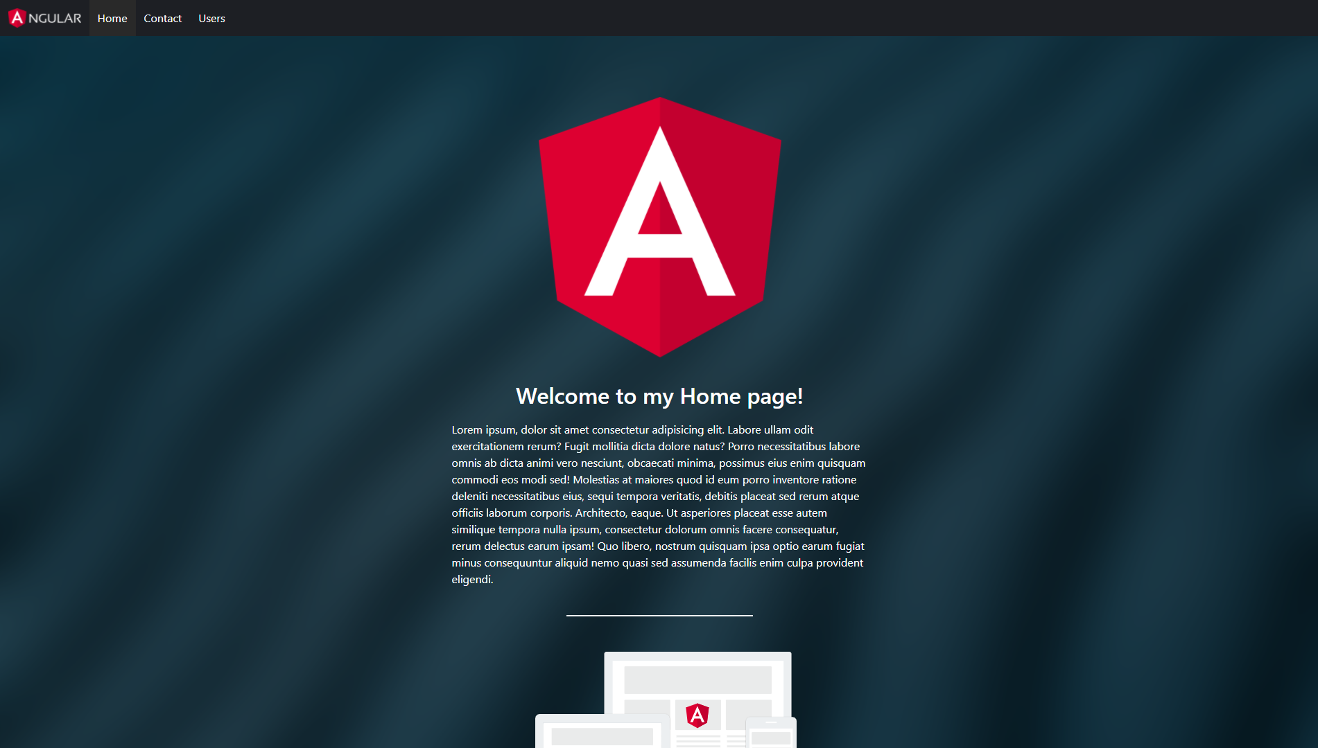GitHub - helio4/angular-basic-website: A basic Angular website with the ...