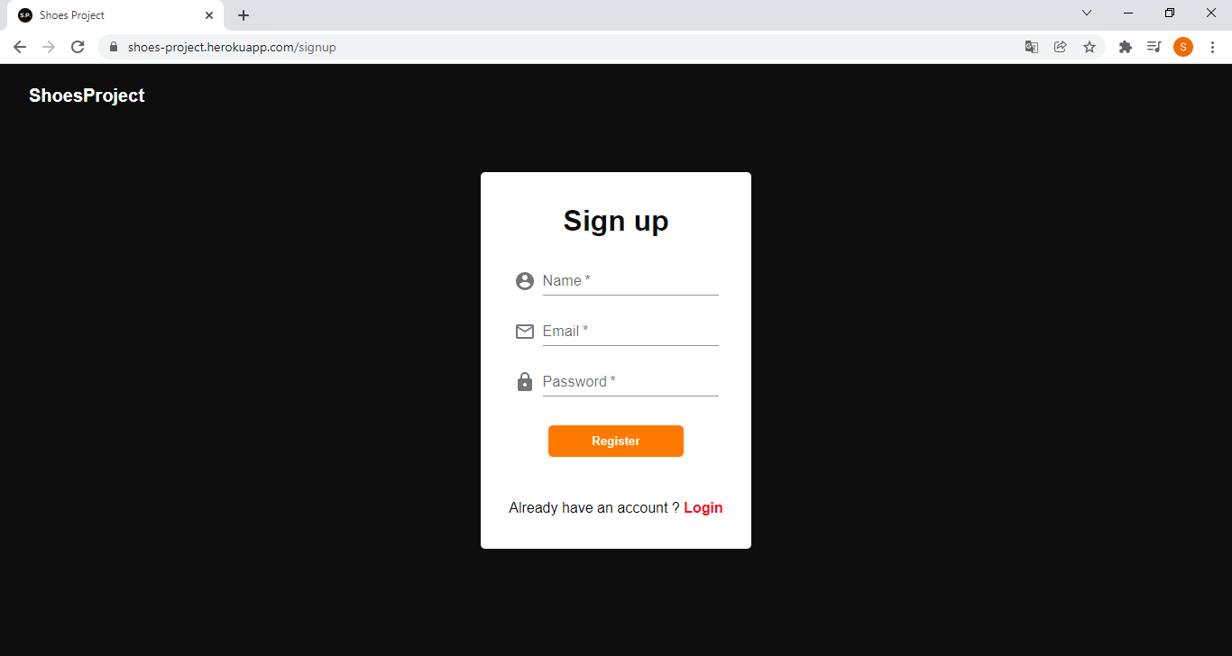 GitHub - suryawidiarto/shoes-project-app