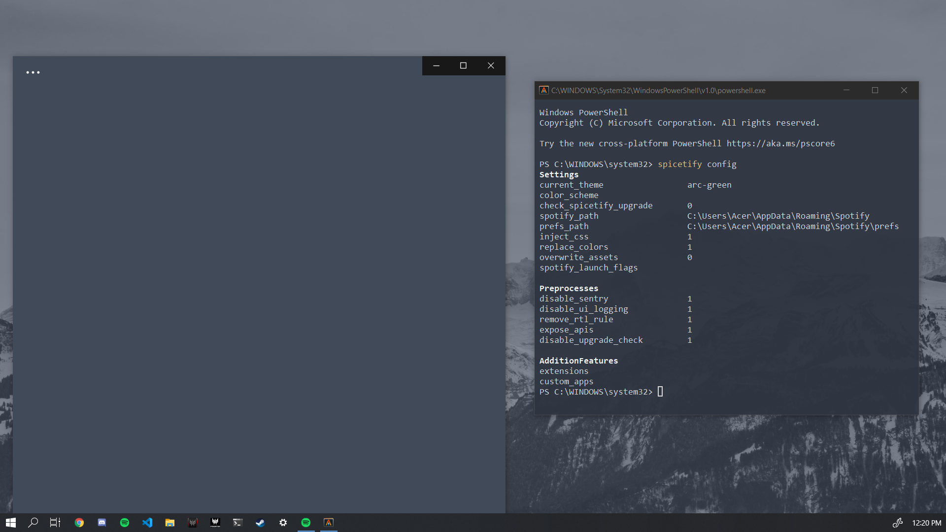 Spicetify stuck with solid color background · Issue #615 · spicetify/cli · GitHub
