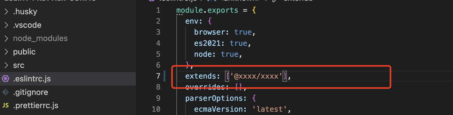 GitHub - zzxiexin/eslint-prettier-config: eslint prettier git hooks vscode规范配置