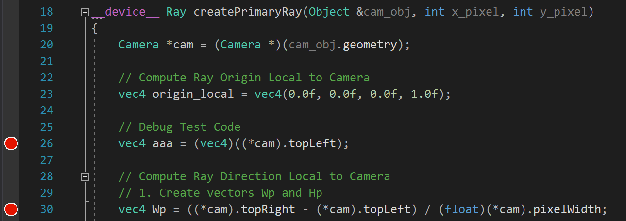 CUDA Pass glm::mat4 / vec4 to Kernel Inaccessible · Issue #896 · g-truc ...