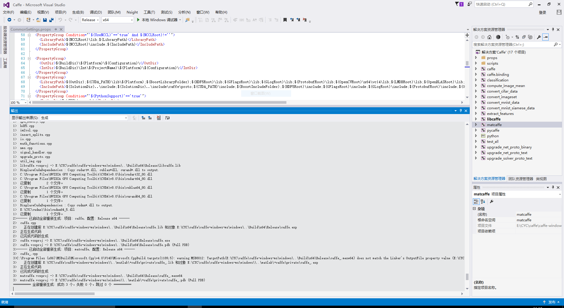 NO generated matcaffe folder in the ./build/x64/release folder · Issue #228 · happynear/caffe ...