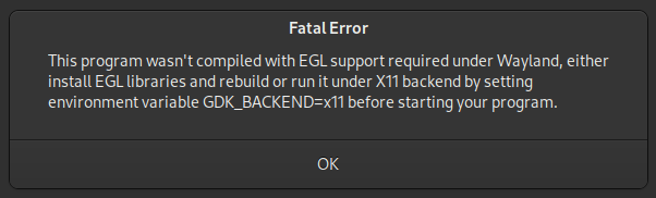 Toolbar positioning on Wayland broken · Issue #2808 · OpenCPN/OpenCPN · GitHub