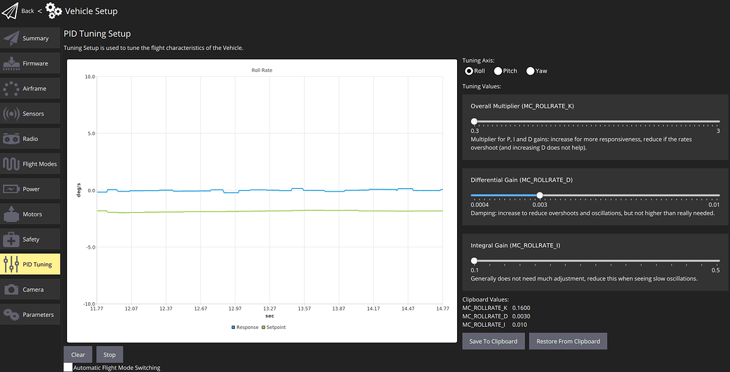 QgroundControl not displaying Attitude/Position/Velocity PID tuning panels · Issue #10036 ...