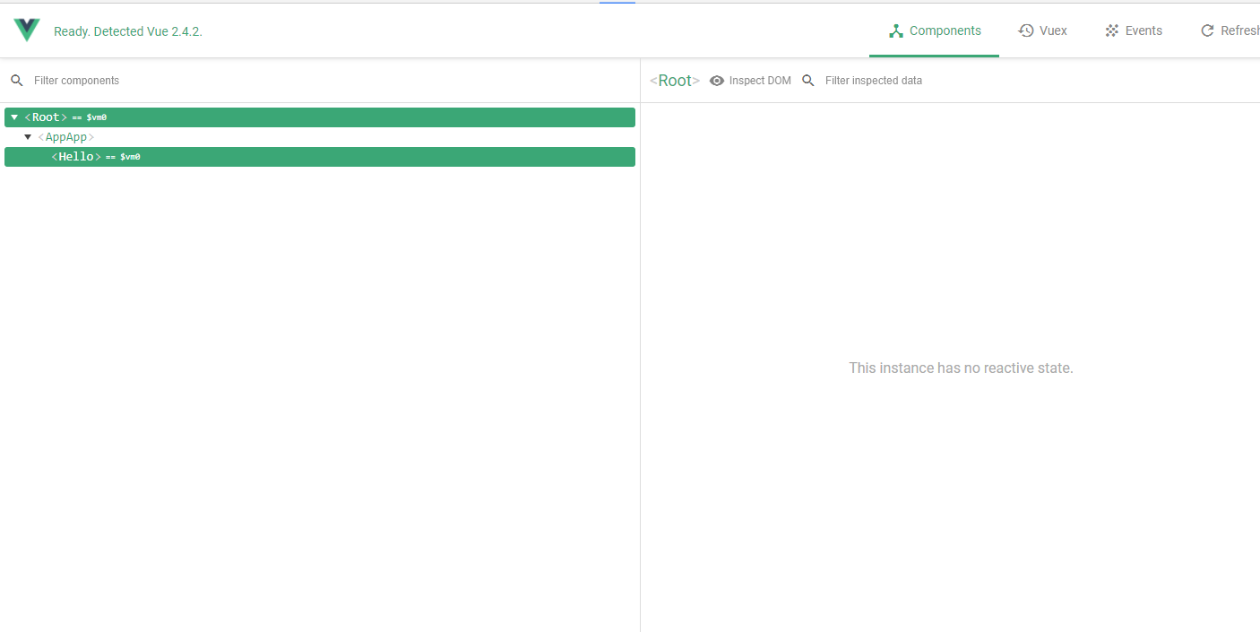 Component imported outside of project has no inspectable data · Issue #380 · vuejs/devtools-v6 ...
