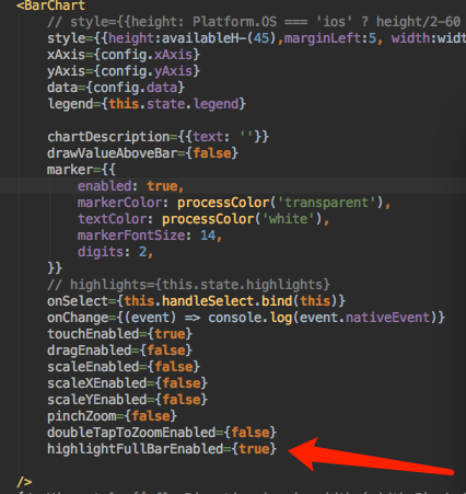 Markers not shown correctly in iOS for Stacked Bar chart in a ...