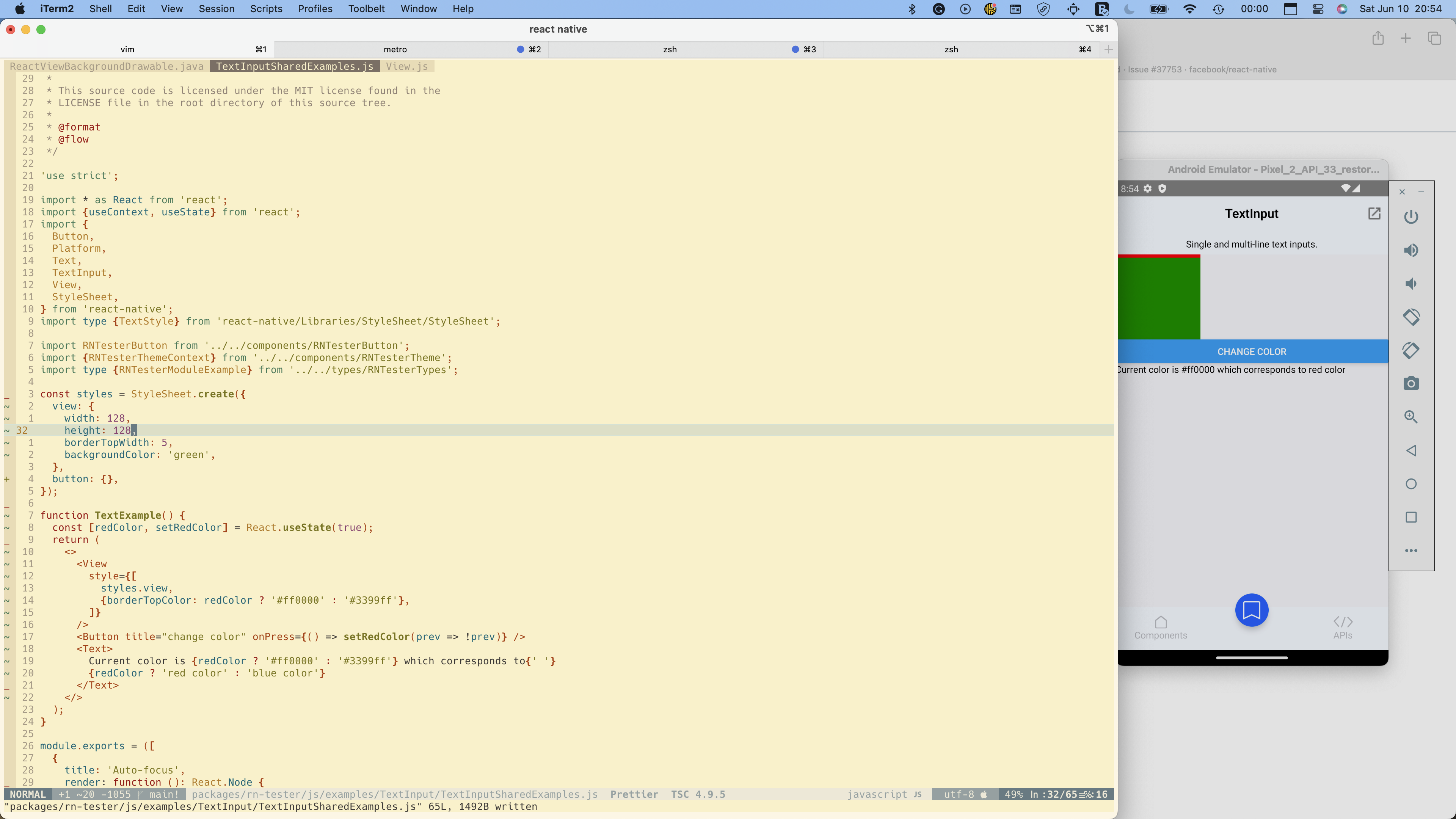 RN 0.72: Broken border colors / radius on Android · Issue #37753 · facebook/react-native · GitHub