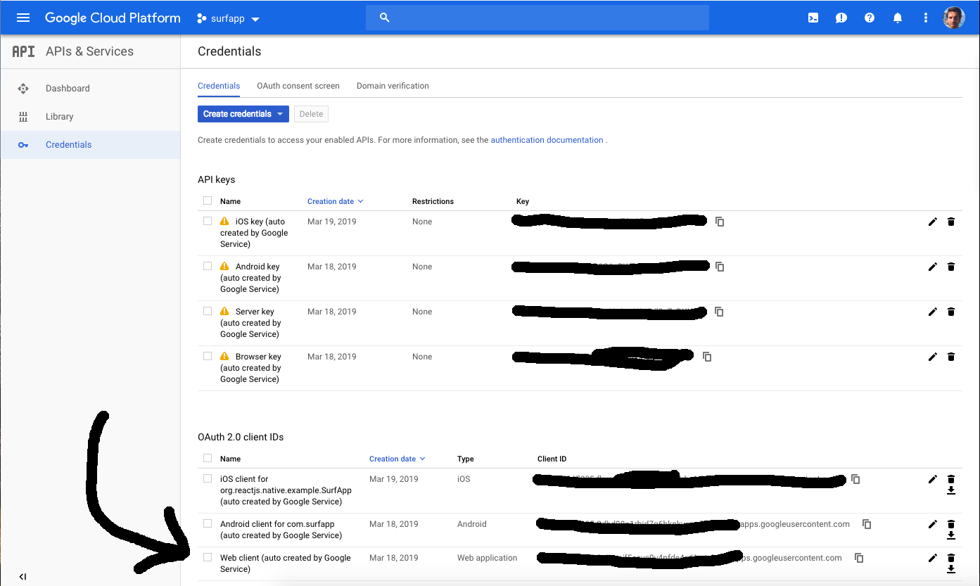 Sign in returns "CANCELED" on android and "Audience is not a valid client ID" on iOS · Issue ...