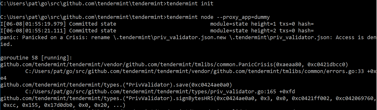 ensure windows compatibility · Issue #528 · tendermint/tendermint · GitHub