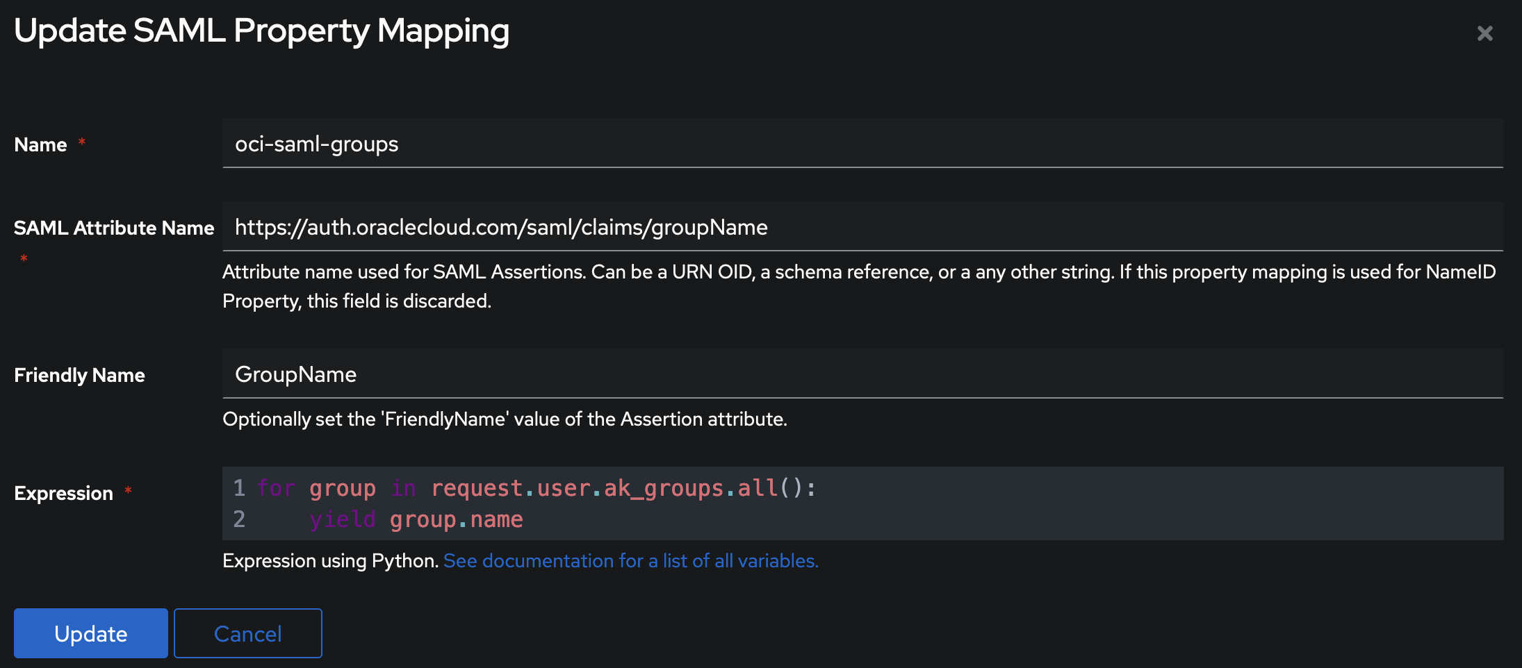 Applications - Oracle Cloud · Issue #3912 · goauthentik/authentik · GitHub