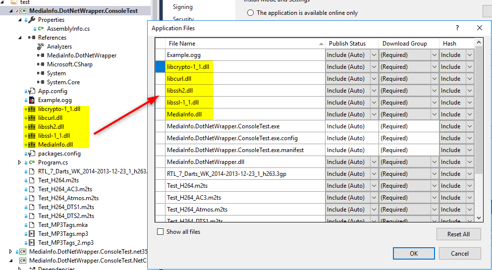 Using Nuget Package With Clickonce Deployment · Issue 9 · Stefhmediainfodotnetwrapper · Github